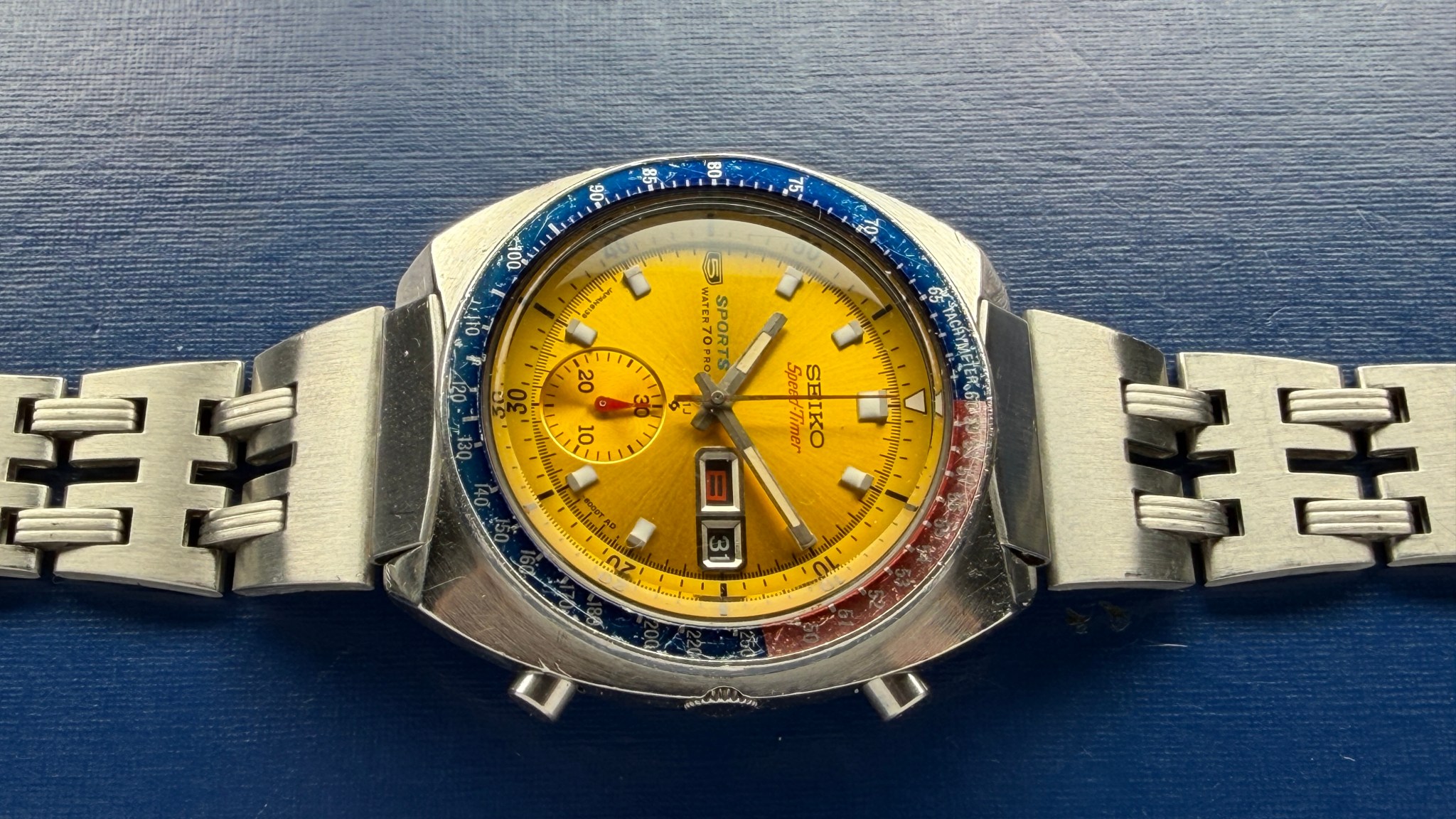 1969 Seiko 6139-6000 JDM 5-Sports SpeedTimer – Blair Watch Project